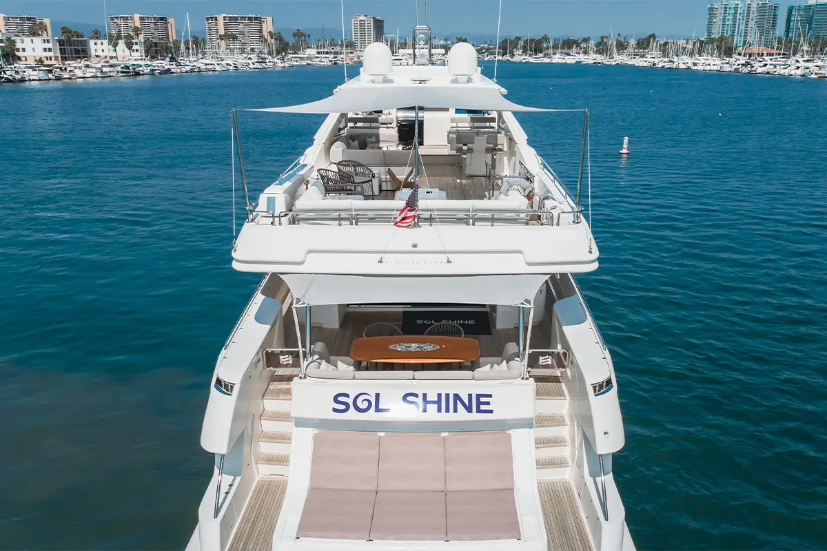 SOL SHINE Yacht Charter Details, Ferretti | CHARTERWORLD Luxury Superyachts